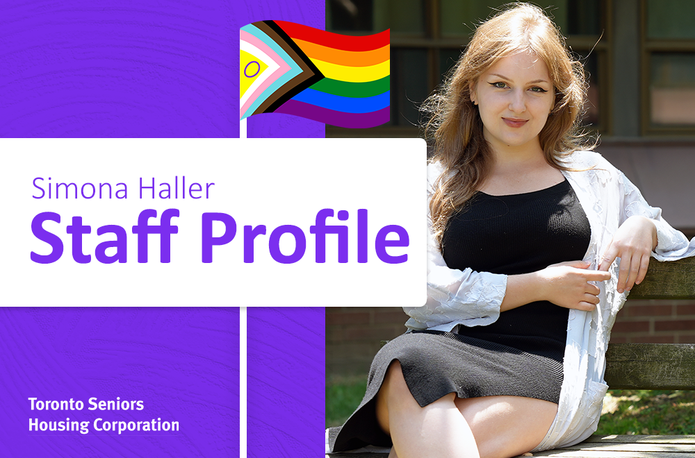 Staff Profile: Simona Haller - Toronto Seniors Housing Corporation