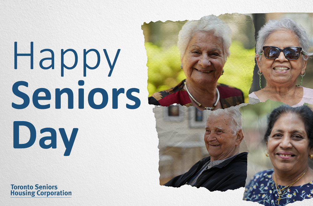 It's National Seniors Day! - Toronto Seniors Housing Corporation